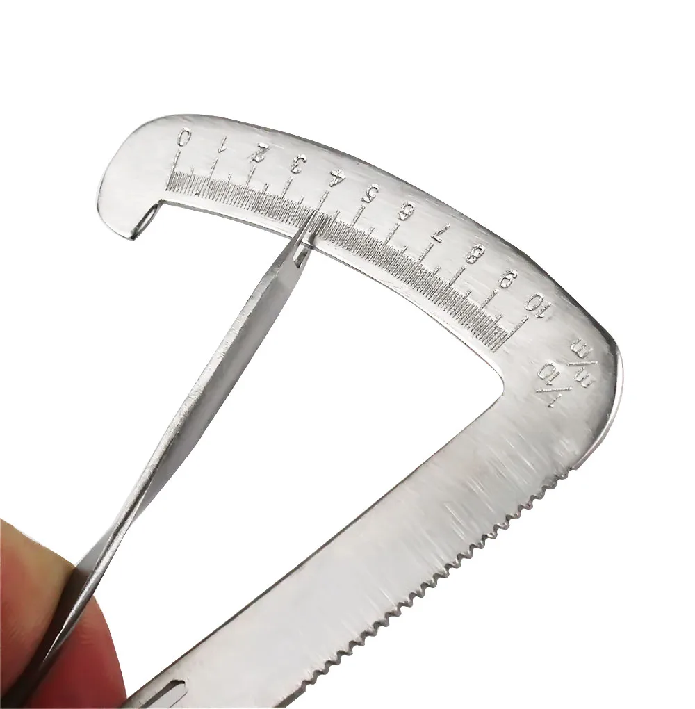 1pc Degree Gauge Measures From 0-10 Mm Dental Lab Caliper Wax Metal ...