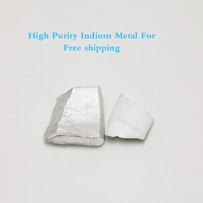 99.99% Pure Indium Metal 50 Grams For Sale|Magnetic Materials| - AliExpress