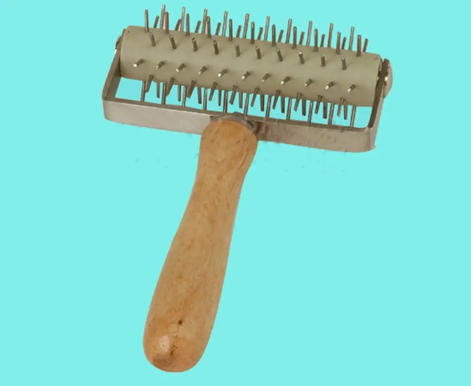 Stainless Steel Spiked Roller,spiked Cutter,use In Cake Dough Punch ...