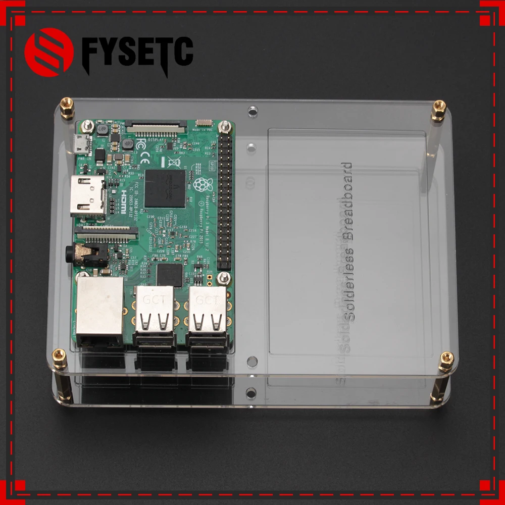 2 Layers Raspberry Pi Acrylic Mounting Plate Case DIY Prototype ...