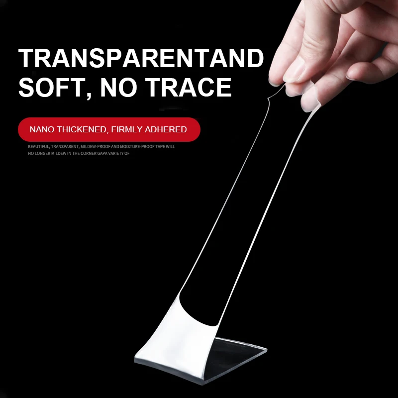 Double Sided Adhesive Tape Acrylic Gel Transparent Double Sided Tape ...
