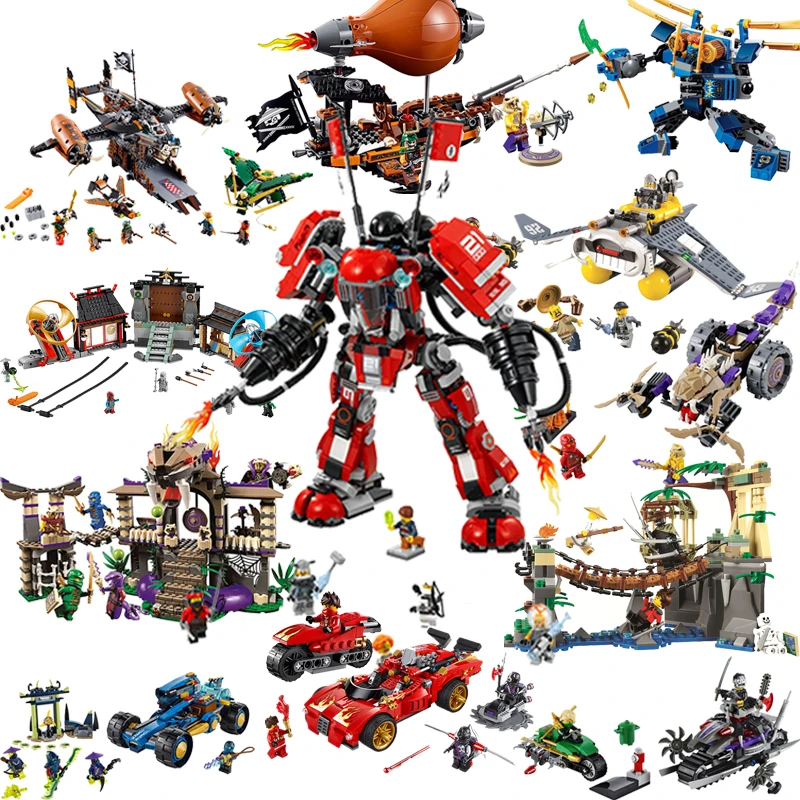 2018 new Bela Pogo Compatible with Legoe Ninjagoe Thunder Swordsman ...