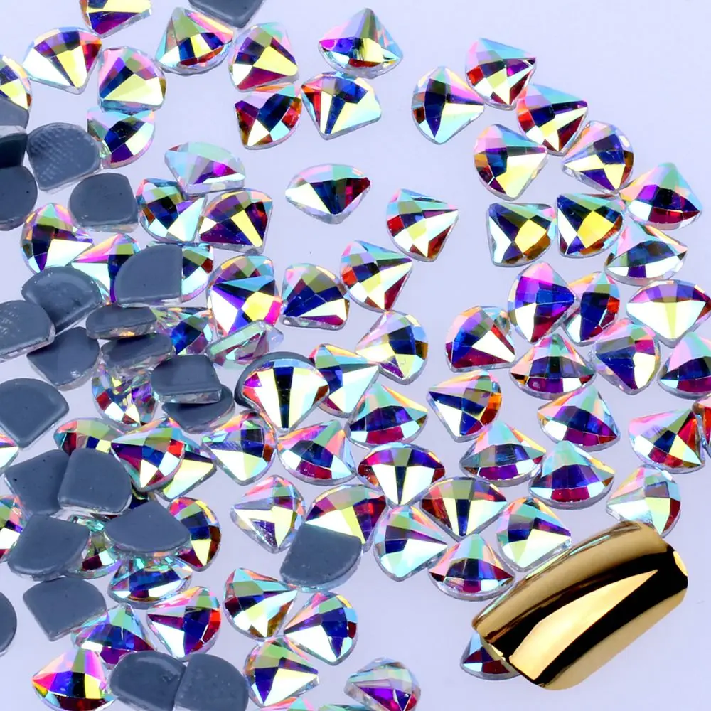 144pcs Hotfix Strass De Vidro Flatback em 24 Formas e Tamanhos De ...