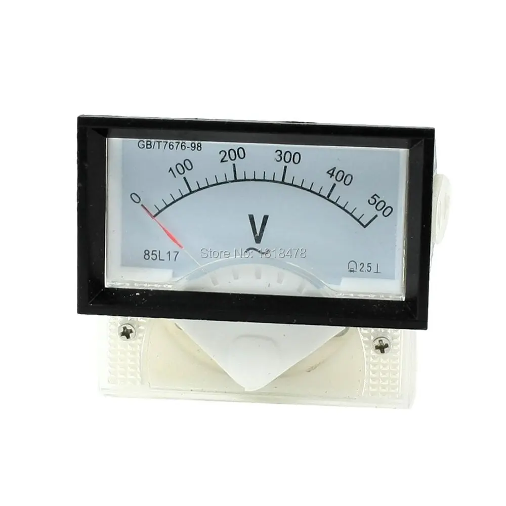 85L17 Pointer type AC voltmeter AC 0-500V 150V 250V 300V 450V Rectangle ...