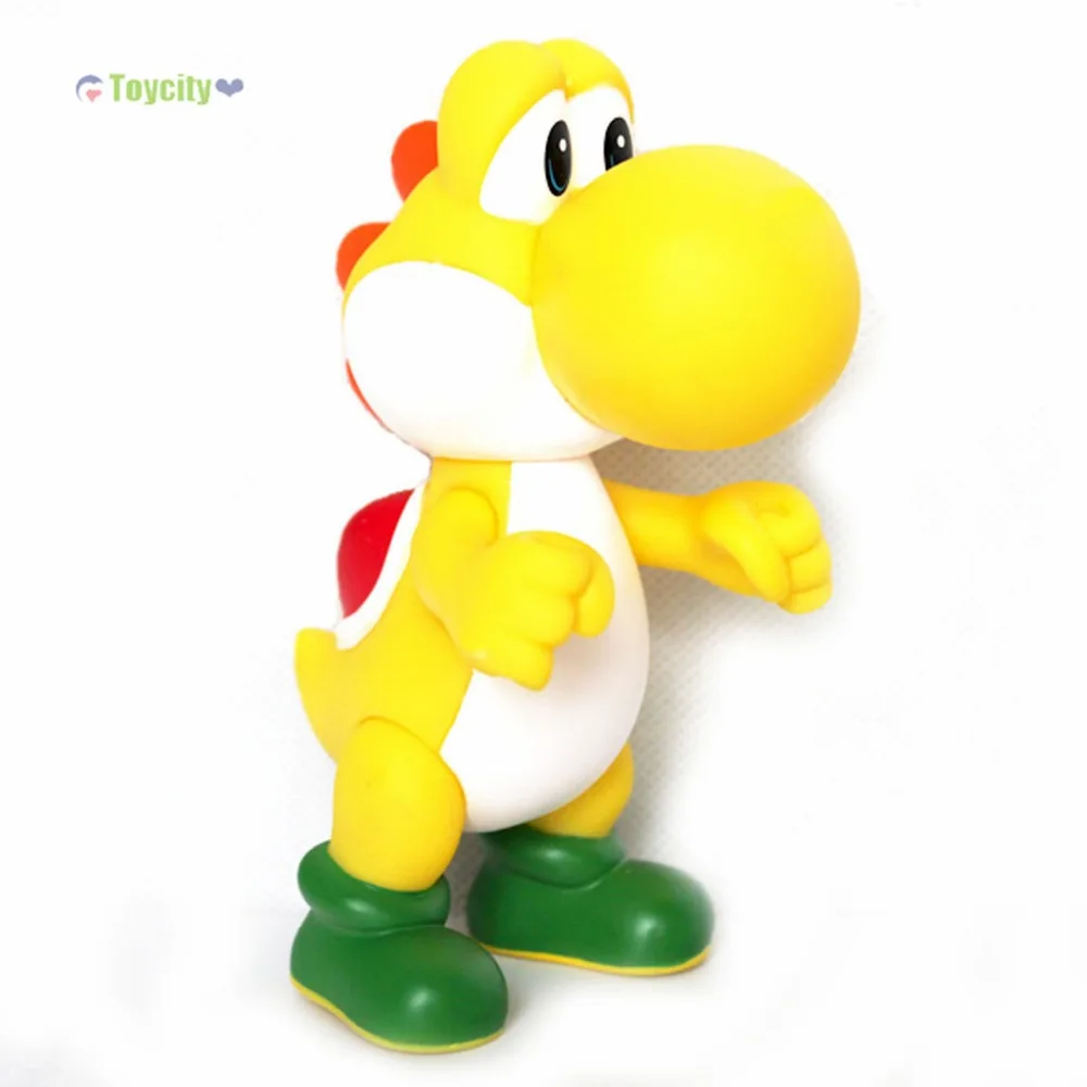 4 opciones de Super Mario bros YOSHI amarillo / azul / rosa / rojo ...