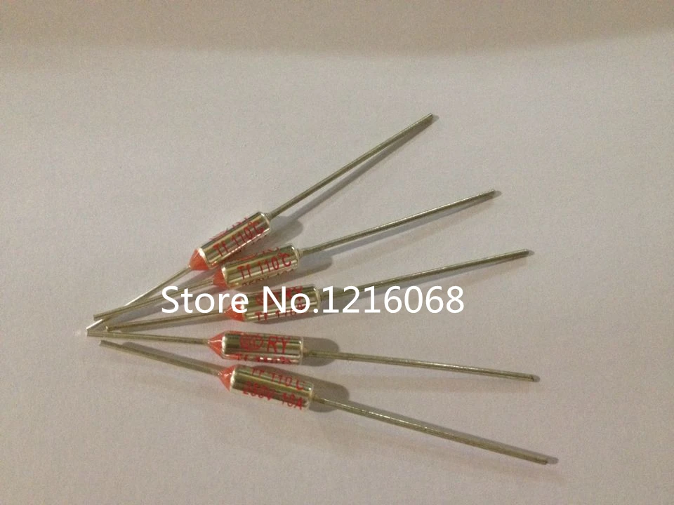 RY 50pcs/LOT New Micro thermal fuse 85 Degrees 250V 10A Mini temp fuse ...