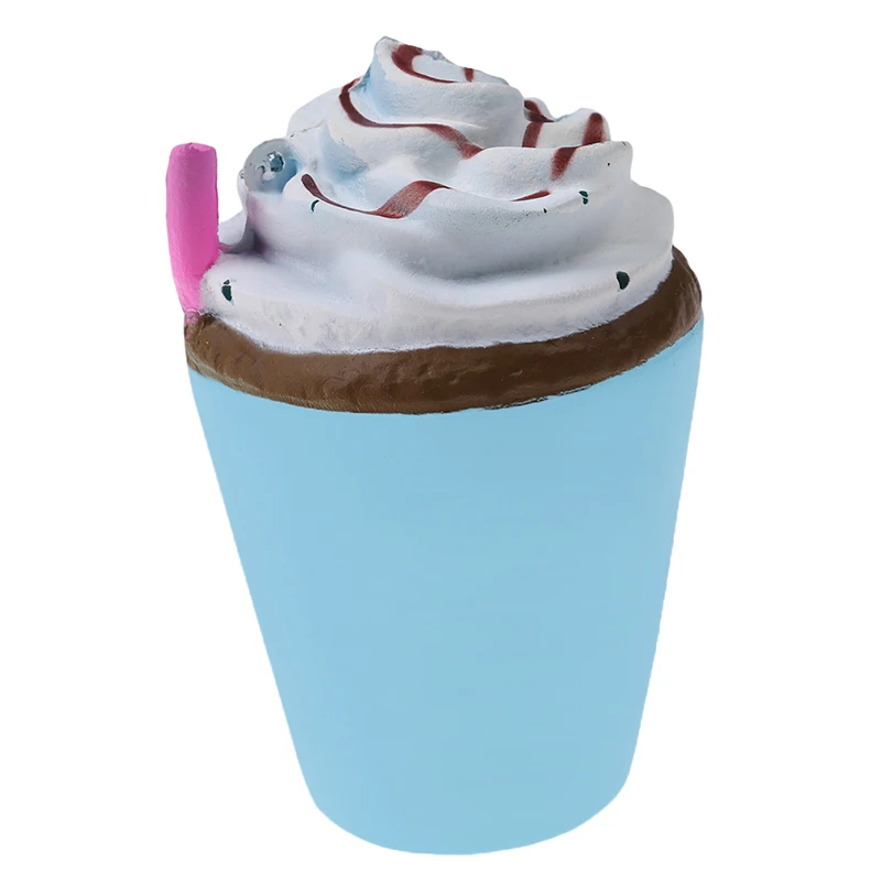 Wholesale Cute Coffee Cup Soft Squishy Slow Rising Cream Scented Squish ...