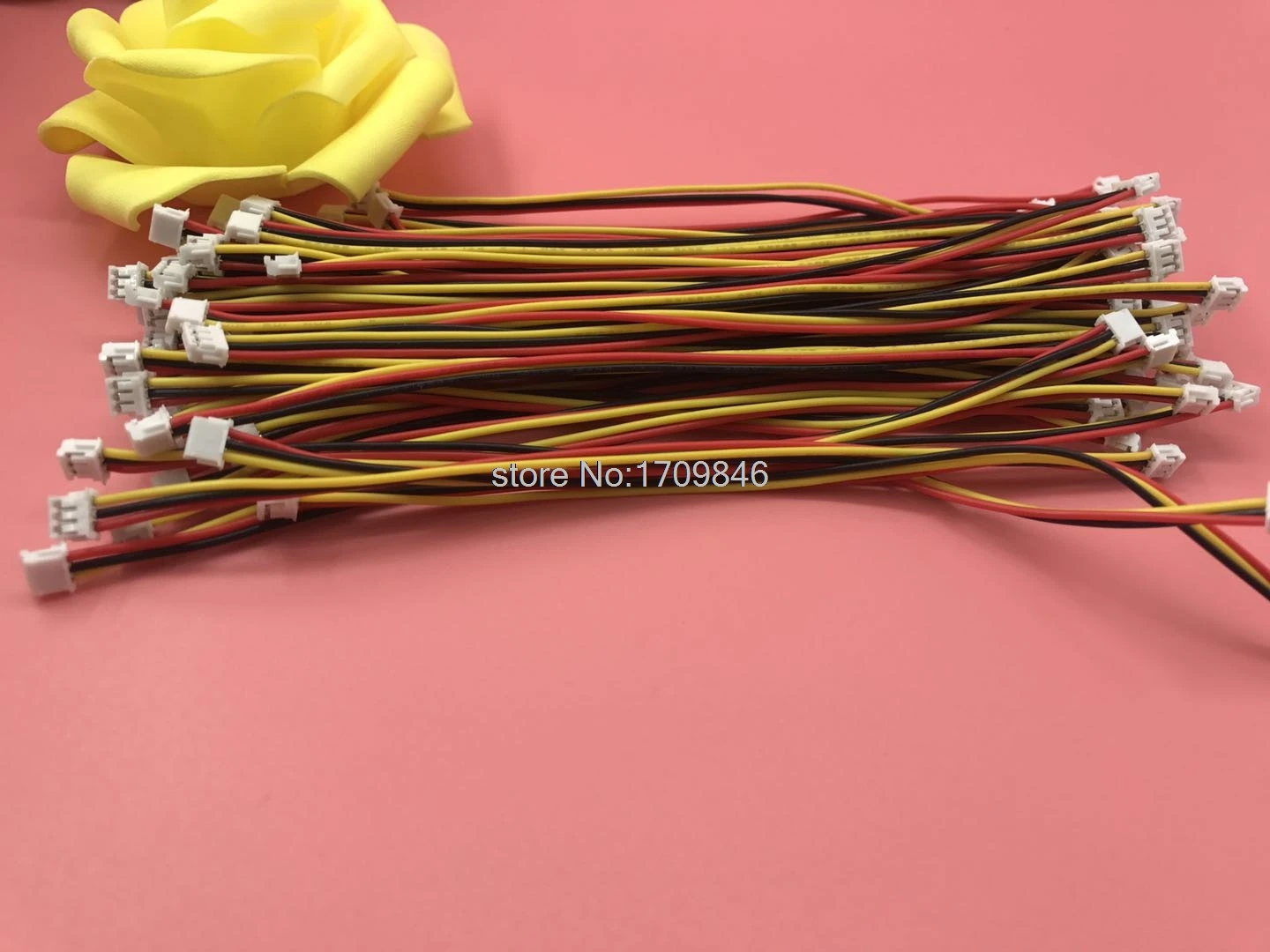 50-pcs-1-5mm-Pitch-3-Pin-to-3-Pin-Female-Connector-with-28AWG-150mm ...