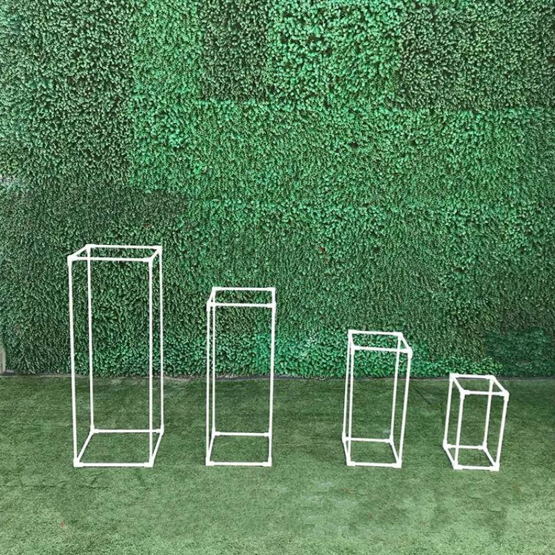 Wedding Arch Road Lead Decor Artificial Flower Wrought Metal Iron ...