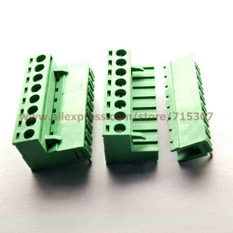 PHISCALE 5 set 90 degrees, Right Angle PCB Terminal Blocks 5.08mm 8pin ...