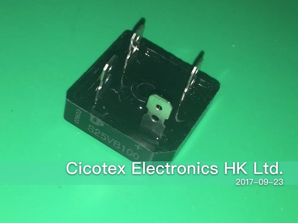 2pcs/lot S25vb100 Mt-4 Dip-4 S25 Vb100 Kbpc-4 Silicon Bridge Rectifier ...