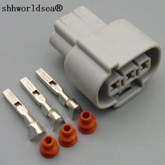 shhworldsea 3 Pin Waterproof Automotive Camshaft Speed Sensor Connector ...
