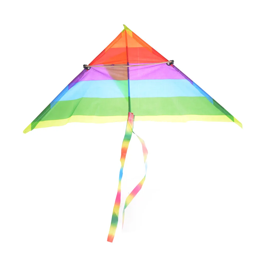 New Kites Stunt Kite Surf without Control Rainbow Kite Long Tail Nylon ...