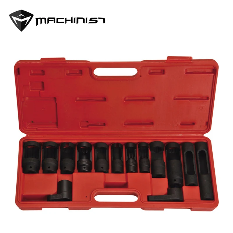 14pcs 22mm Oxygen Sensor Socket sleeve set group Head oxygen sensor ...