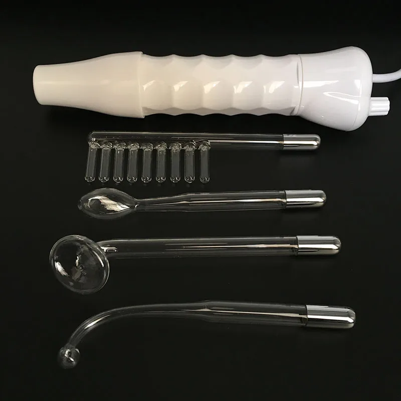 4 IN1 High Frequency Electrode Glass Tube Electrotherapy Beauty Device ...