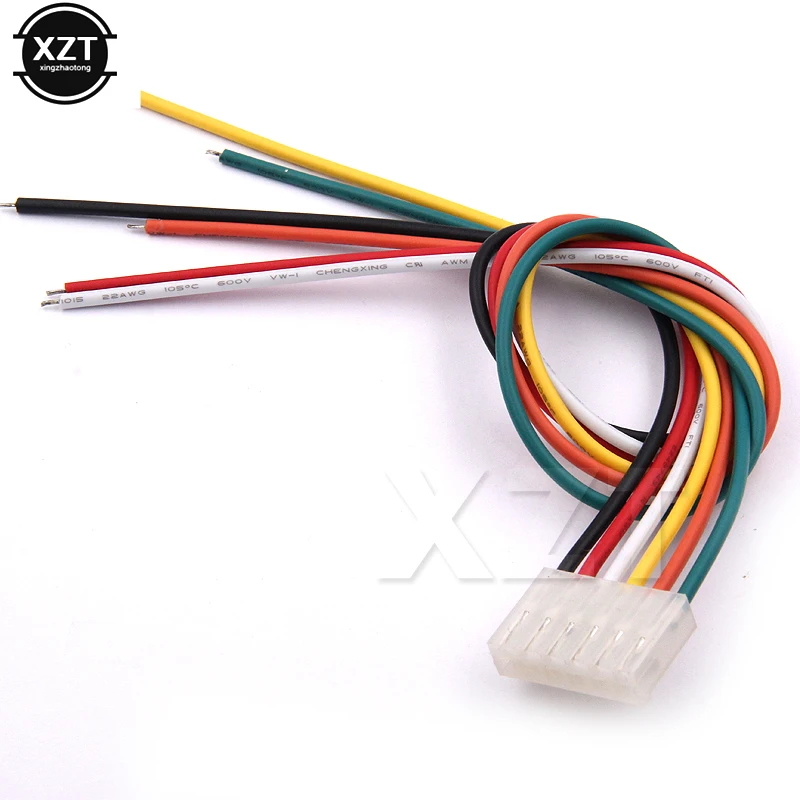 60pcs/lot Ch3.96 Electronic Wire 6p 22awg 3.96mm Cable Ch Terminal Wire ...