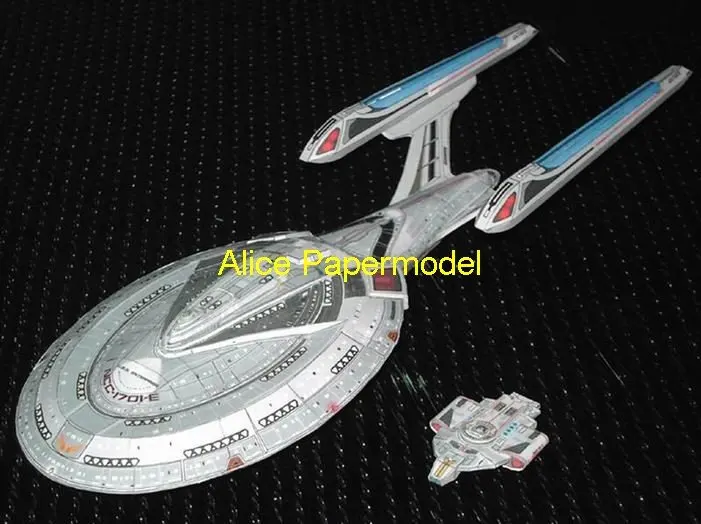 Купить Алиса papermodel] модели startrek звездолеты энтерпрайз модели ...