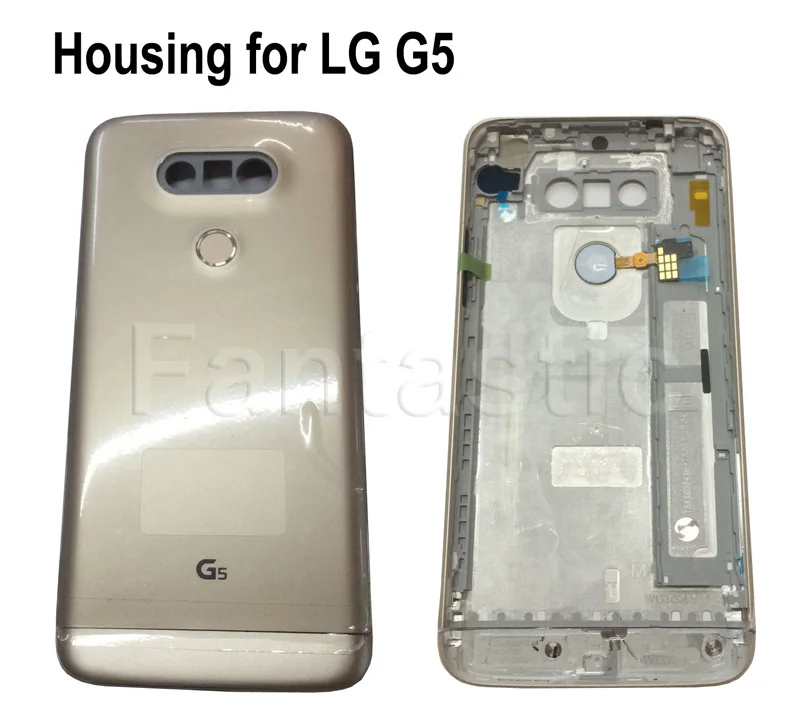 Original Back Cover Case Replacement for LG G5, Rear Housing Door Battery Cover for LG H868 with ...