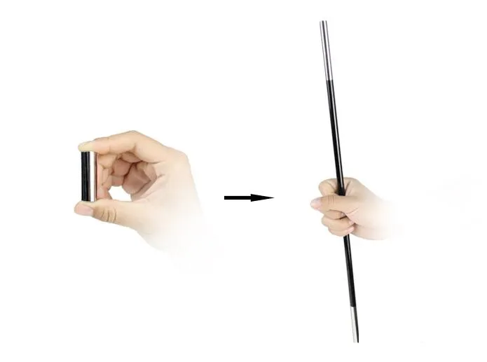 Wholesale 100pcs/Lot Mini Appearing Wands Gift Magic Trick Mini Cane ...