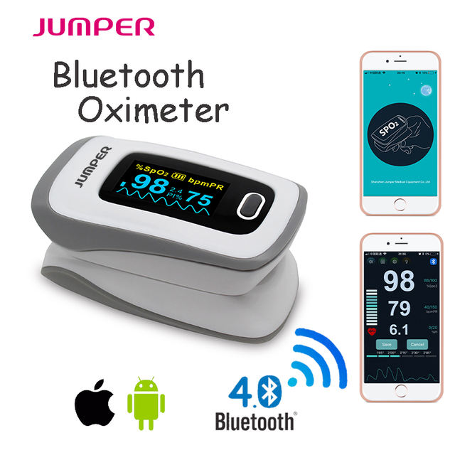 Bluetooth Finger Pulse Oximeter - Mountainotes LCC Outdoors and Fitness
