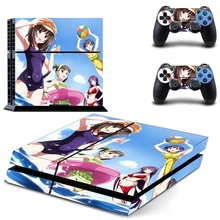 Anime Girl PS4 Console Protective Vinyl Skin Decal Cover for Sony ...