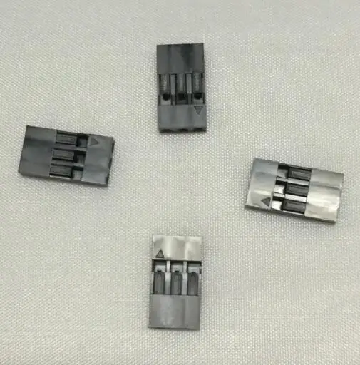 100pcs 2.54mm Pitch 3P Dupont Housing Plastic Shell Terminal 3Pin ...