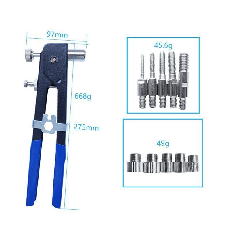 Herramientas de remache ciego tuerca de alta resistencia inserto ...