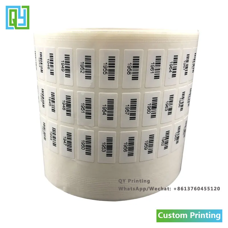 2000pcs 16x8mm Free Shipping Custom Barcode Labels QR Code 2D Data 2000pcs-16x8mm-free-shipping-custom-barcode-labels-qr-code-2d-data