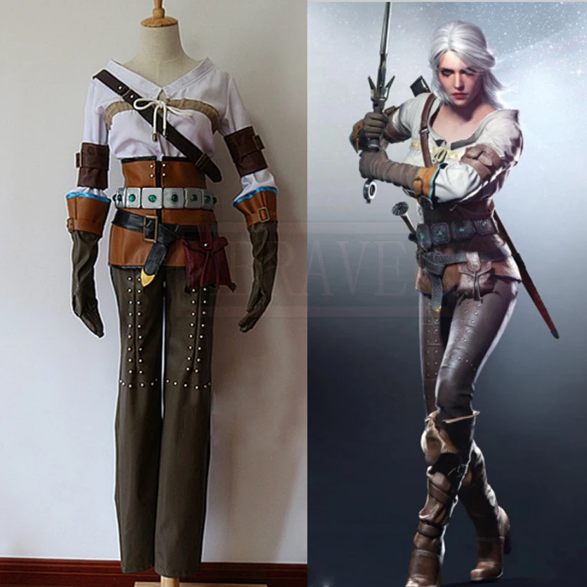 Cirilla-Fiona-Elen-Ciri-Cosplay-Costume-Outfit-Suit-For-Adult-Women ...