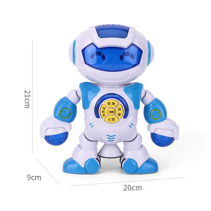 360 Rotate Dancing Robot Electric Light Music Lol Dolls Early Education ...