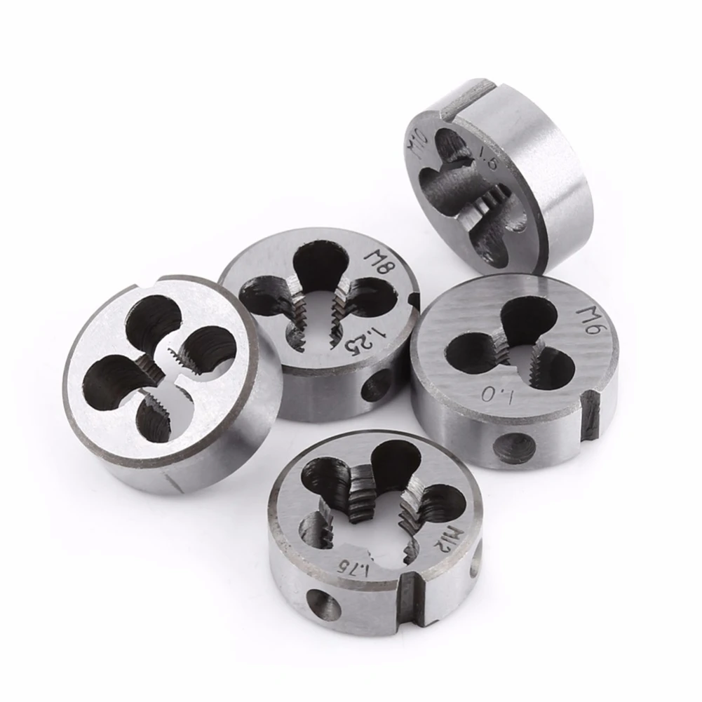 6PCS Set Metric Die Wrench Kit Thread Processing Threading Tapping Hand 6PCS Set Metric Die Wrench Kit Thread Processing Threading Tapping Hand