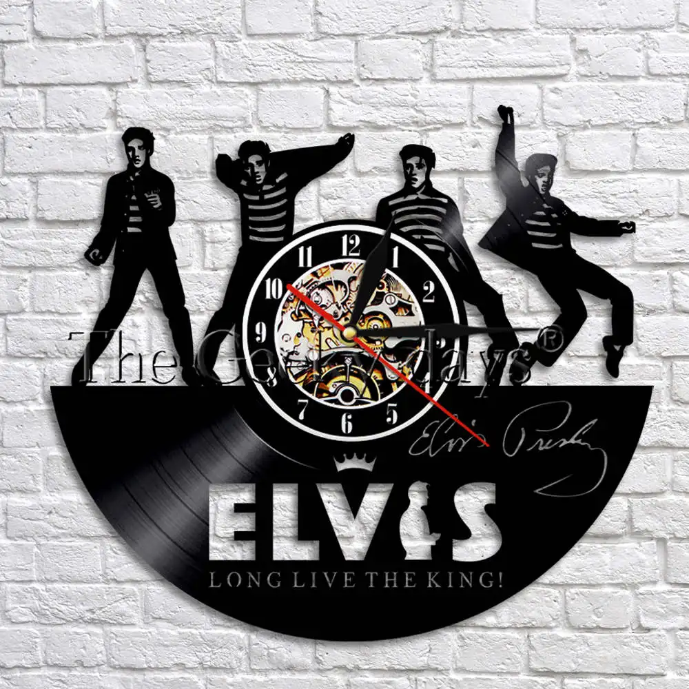 Elvis the Pelvis Wall clock Wall Décor Home & Living etna.com.pe