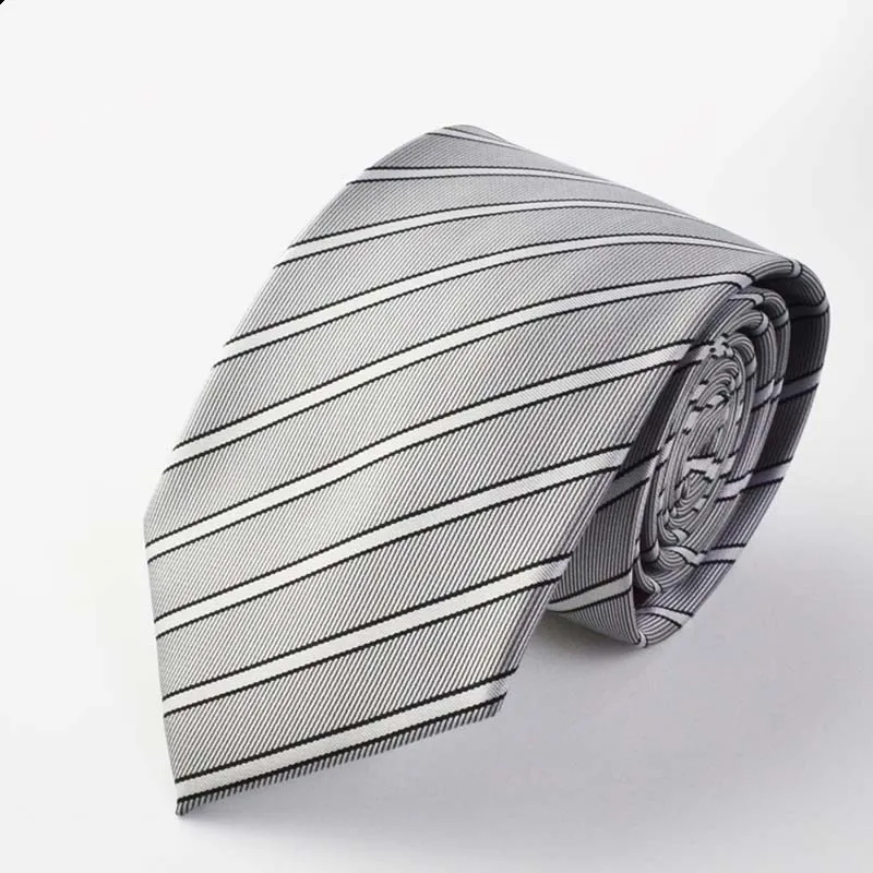 Business Neckties Wedding Party Ties In Formal Wear Striped Neck Tie