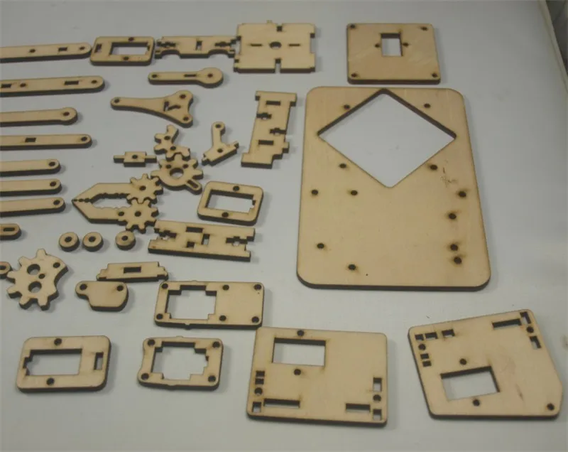 DIY MeArm - Your Robot - v1.0 laser cut wooden kit/set 3mm thickness ...