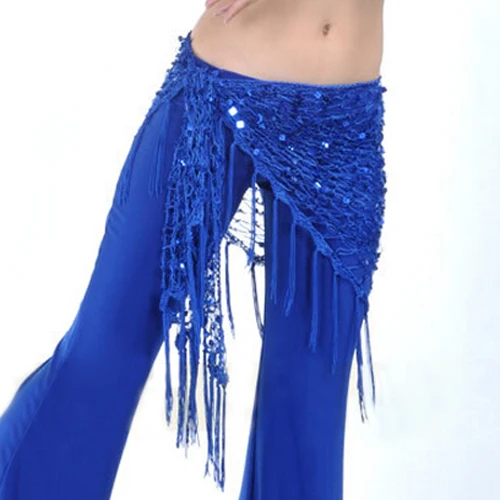 2017 New Belly Dance Dancing Triangular Shawl Wrap Hip Scarf Dancewear