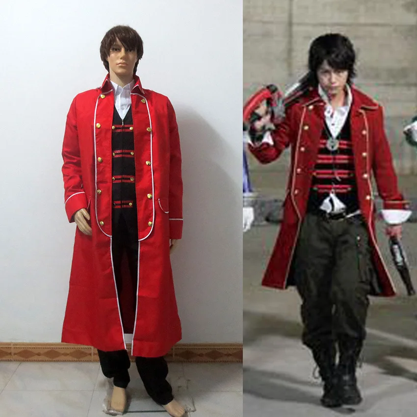 kaizouku sentai gokaiger Captain Marvelous Cosplay Costume Customized ...