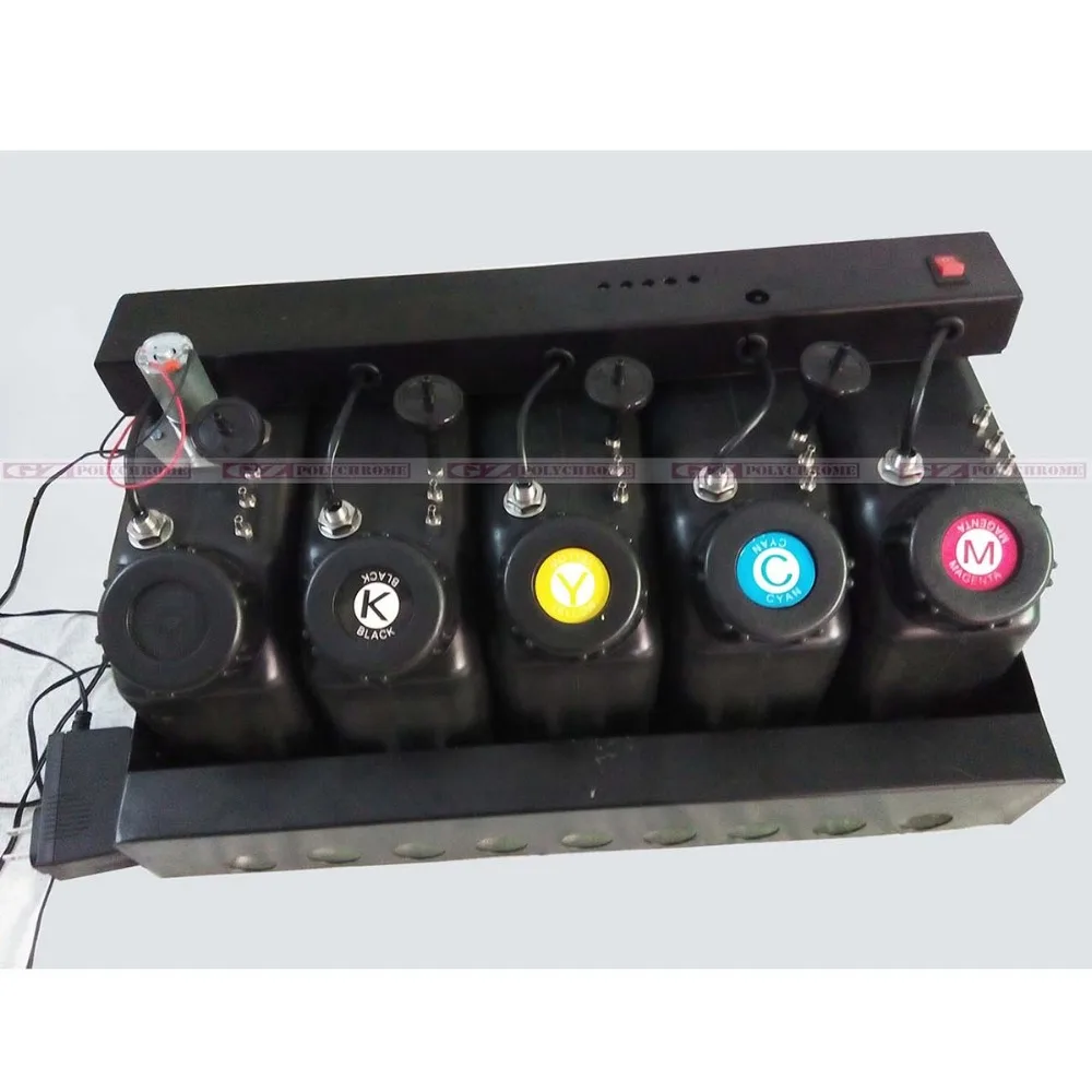 Uv Continuous Ink Supply System Ciss Assemble Unit 1.5 Liter Tank For ...