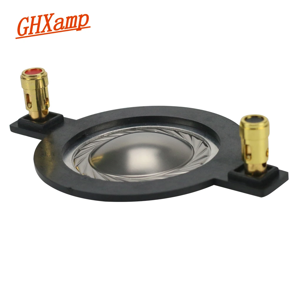 GHXAMP 34.4MM Tweeter Diaphragm Voice Coil Titanium Film Flat aluminum ... GHXAMP 34.4MM Tweeter Diaphragm Voice Coil Titanium Film Flat aluminum ...