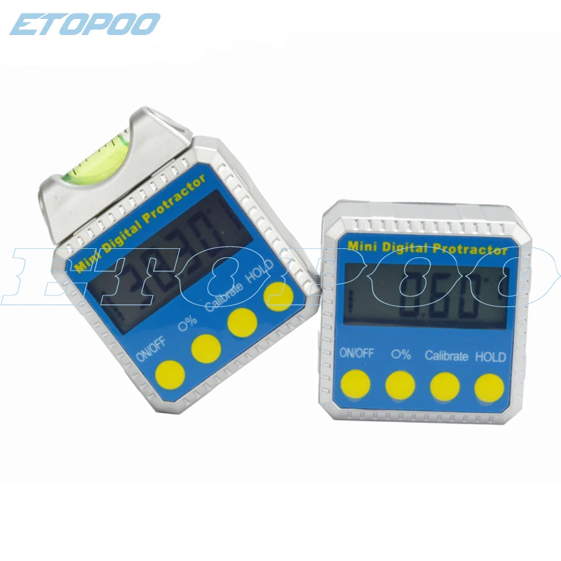 360 Degree Electron Goniometers Electronic Protractor With Bubble ...