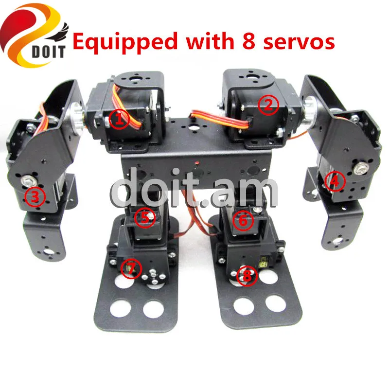 SZDOIT-DOIT-8-DOF-Biped-Humanoid-Robot-8-Servos-Robot-Kit-Education ...