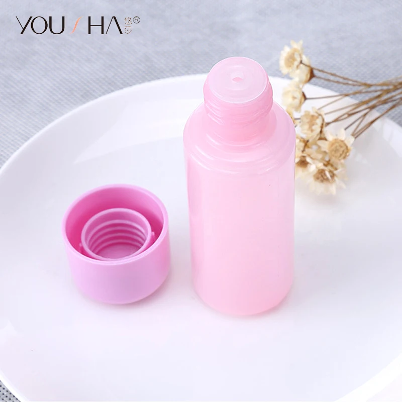 Botella de viaje YOUSHA 1 uds, envases cosméticos vacíos, botella de plástico suave rellenable ...