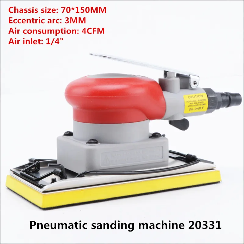 Pneumatic Sanding Machine Vibration Type Rectangle Grinding Polishing ...