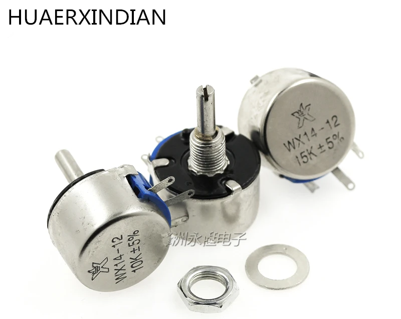 5PCS/LOT WX14 12 Potential switch 1.5K 2.2K 3.3K 4.7K 5.1K 5.6K 6.8K ...