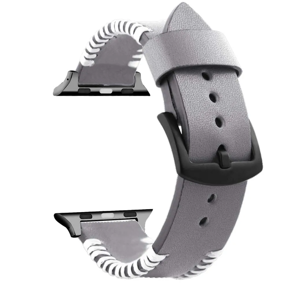 Кожаный чехол для Apple Watch, ремешок 42 мм, 38 мм, версия/44 мм 40 мм ...