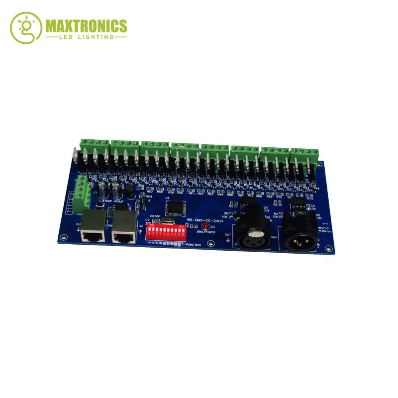 Best Price 1 Pcs Dc12-24v Dmx-cc-24ch 8 Groups 24 Channel Dmx512 ...