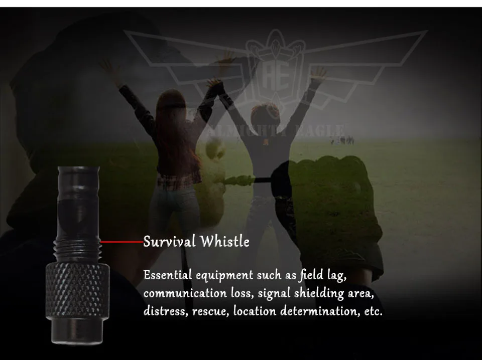 Almighty Eagle Outdoor Defense Tactical Stick Alpenstock Hiking Camping ...