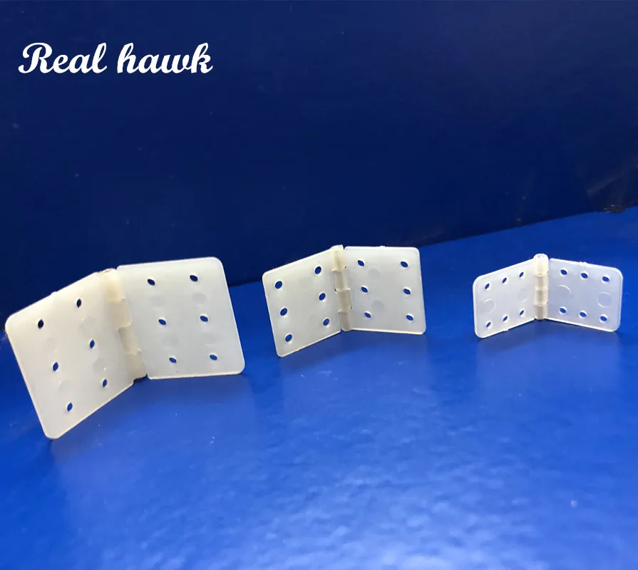 50pcs-W12xL24mm-W16xL29mm-W20xL36mm-Nylon-Pinned-Hinge-For-RC-Airplanes ...