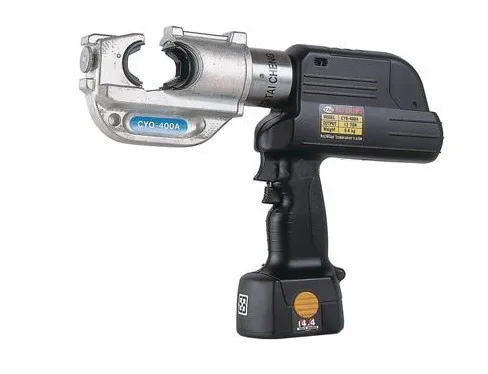 Cordless hydraulic crimping tool CYO 400A Electric Hydraulic Crimping ...