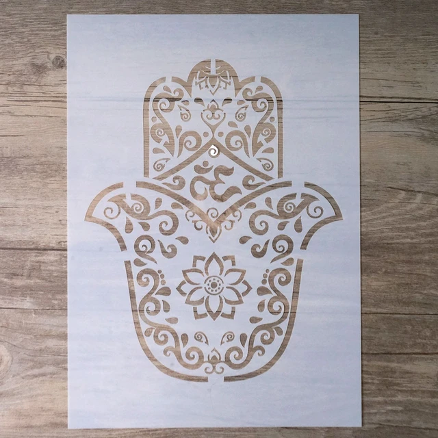 Hamsa Stencil