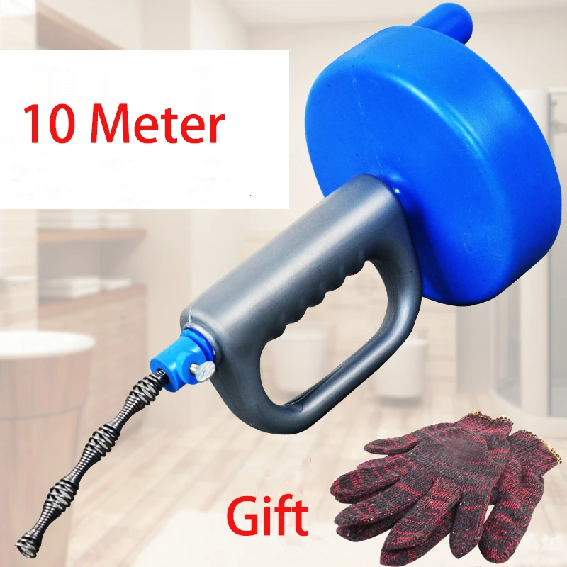 Kitchen Toilet Sewer Blockage Hand Tool Pipe Dredger Drains Dredge ...